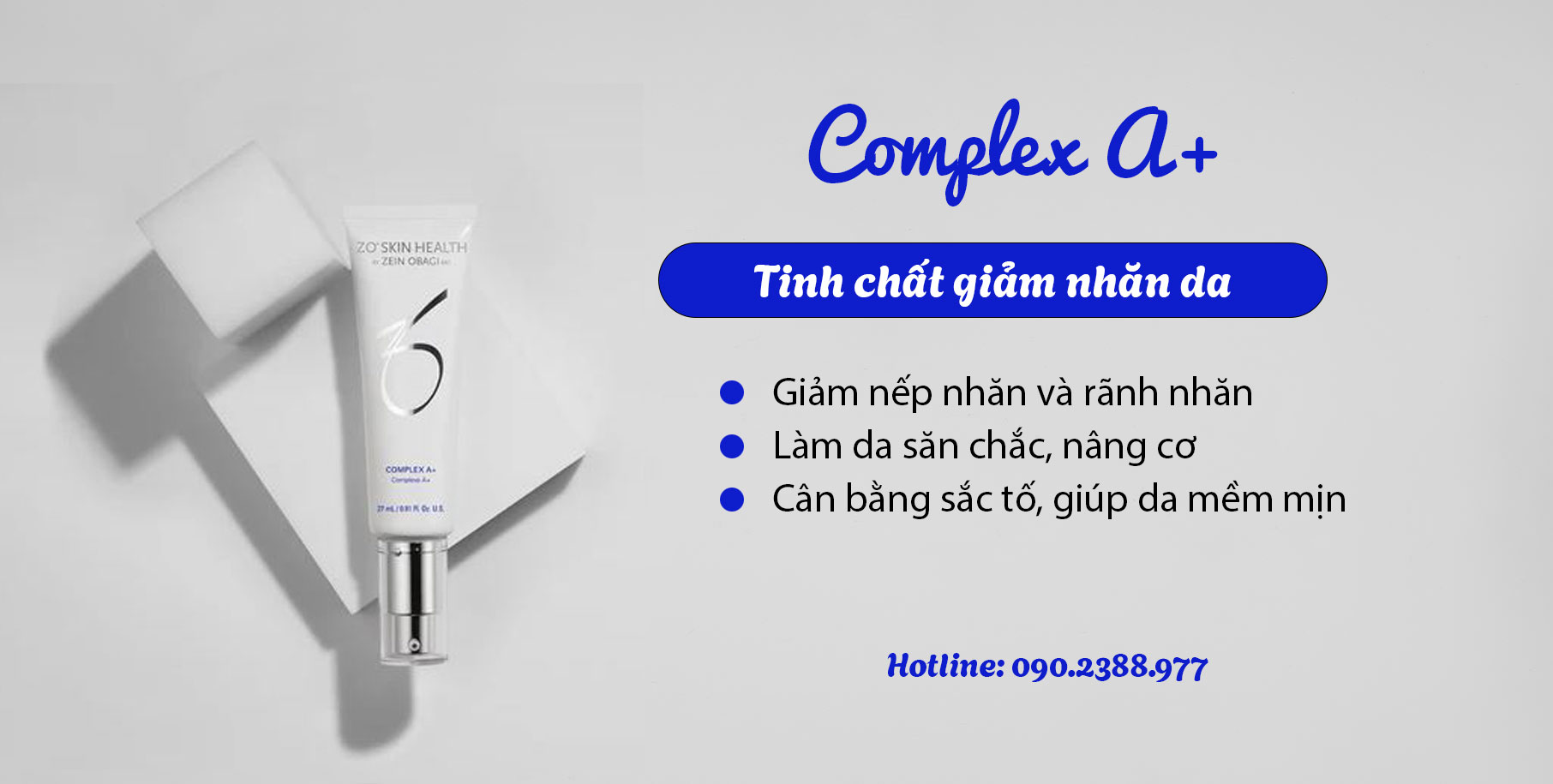 ZO® Skin Health Complex A+ Bước đột phá trong công nghệ da tái sinh - Zo